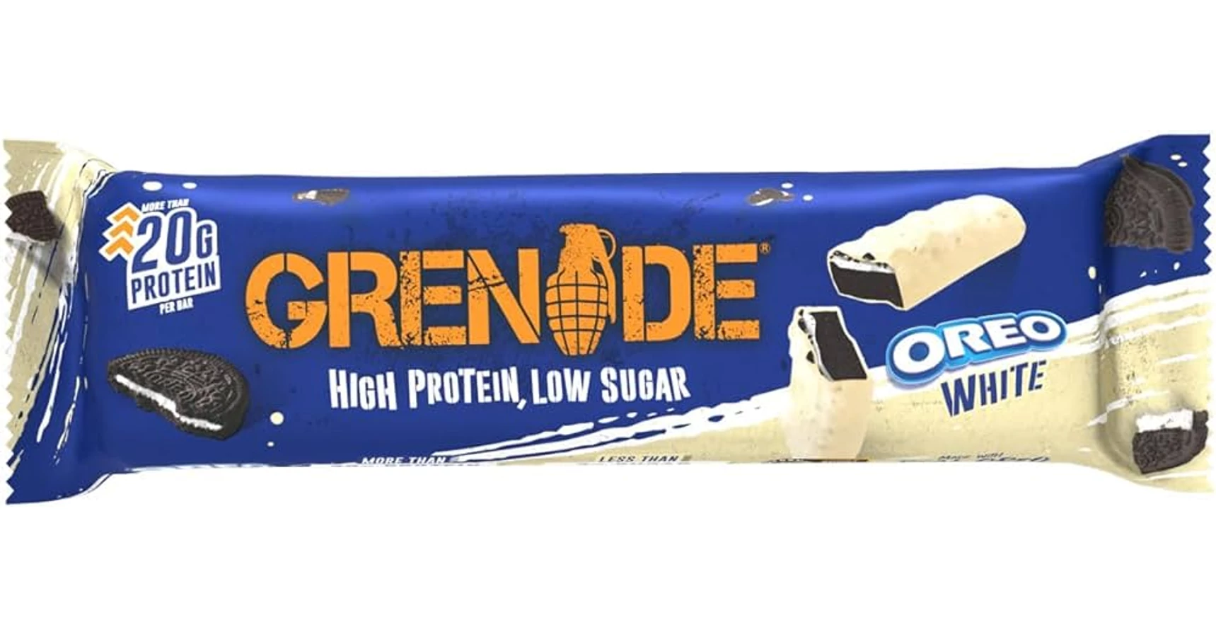 GRENADE High Protein Bar White Oreo 60g | Vitaflex