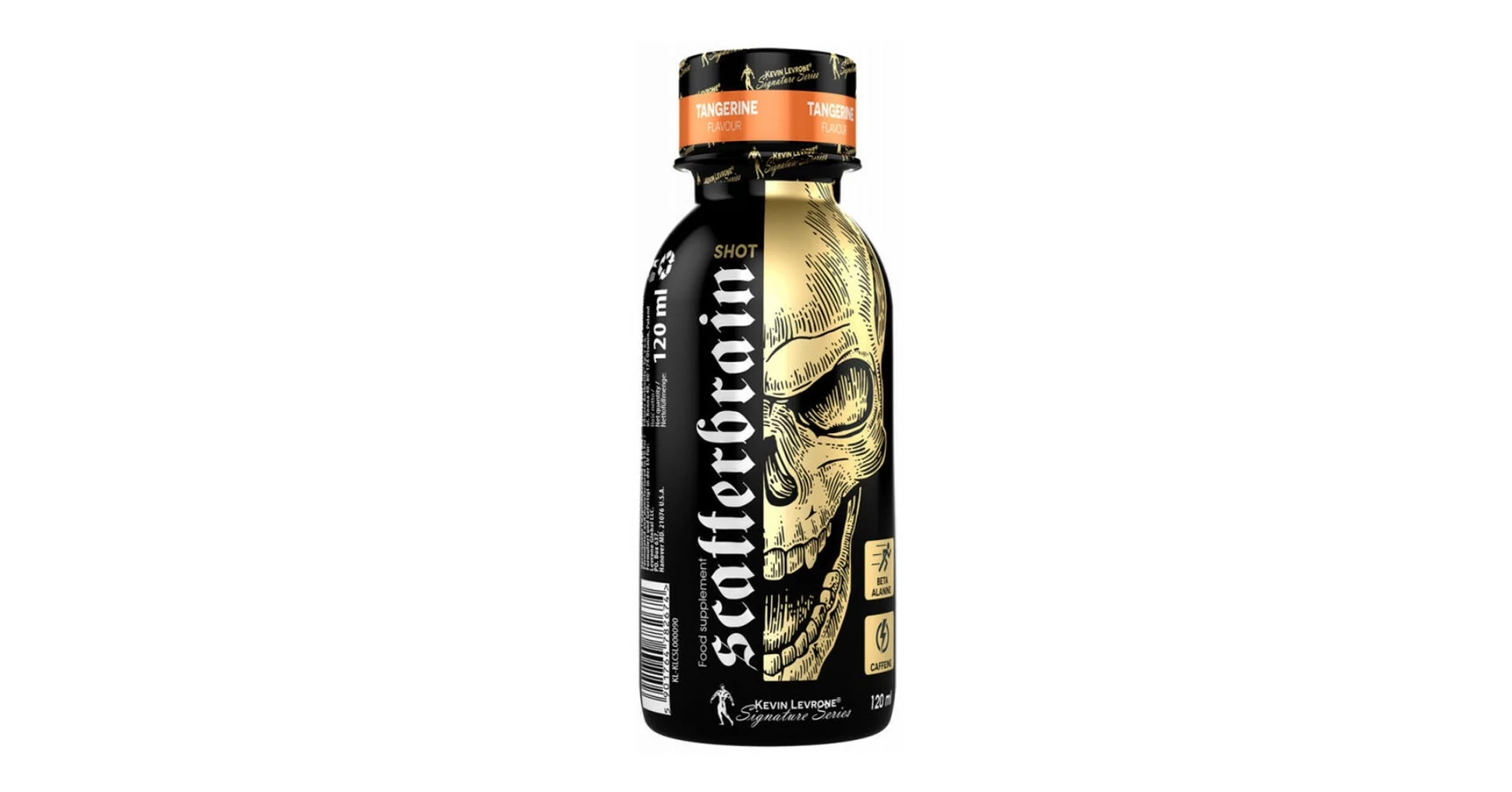 KEVIN LEVRONE Scatterbrain Shot 120ml Orange Cherry- Pre-Workout