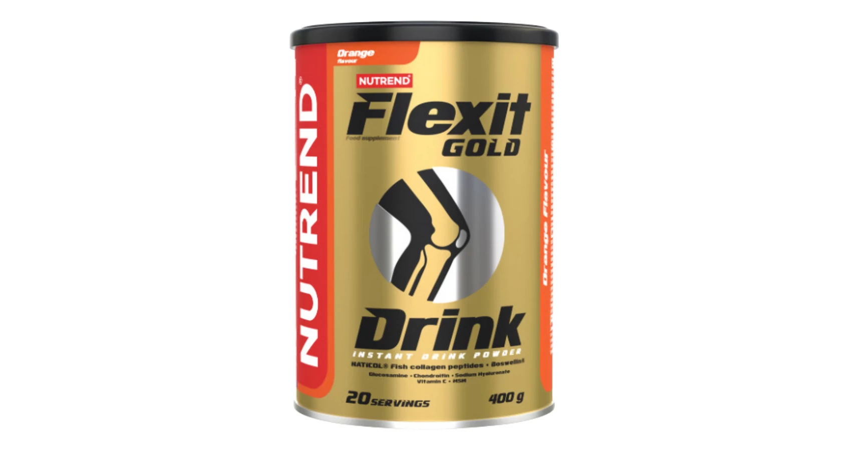 NUTREND Flexit Gold Drink 400g Orange- Izületvédők