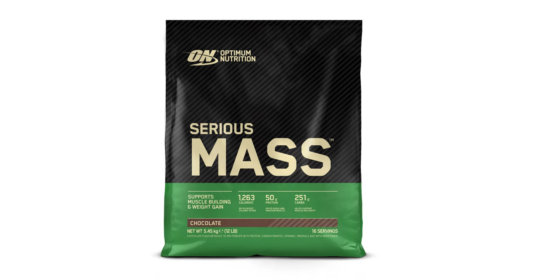 ON Serious Mass 5455g (12lb) Chocolate- Tömegnövelők