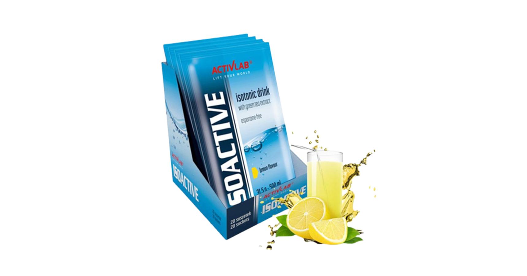ACTIVLAB IsoActive 31,5g Lemon - Izotóniás italok